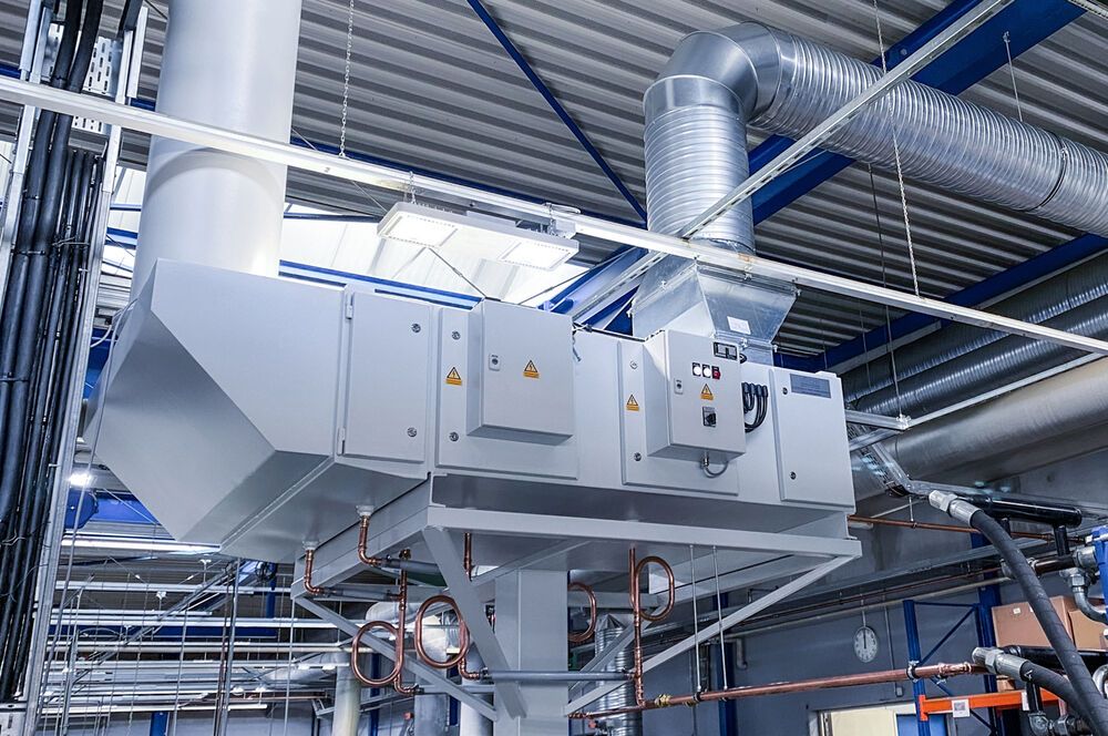 Effiziente elektrostatische Filtersysteme von Büchel auf der Grindinghub Messe