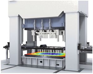 Software rapidly simulates elastic press deflection || Picture 1 / 2