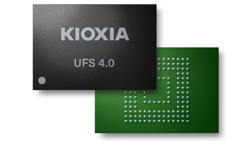 KIOXIA startet Musterauslieferung von Embedded-UFS-4.0-Speicher
