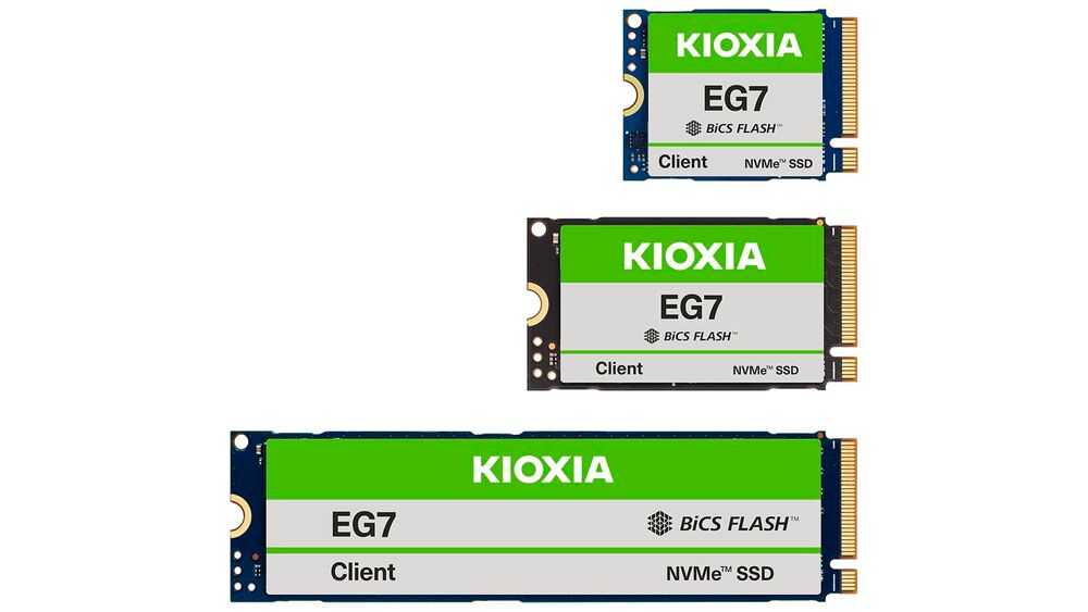 Kioxia bringt erste QLC-Client-SSDs der 8. BiCS-Generation für PCs