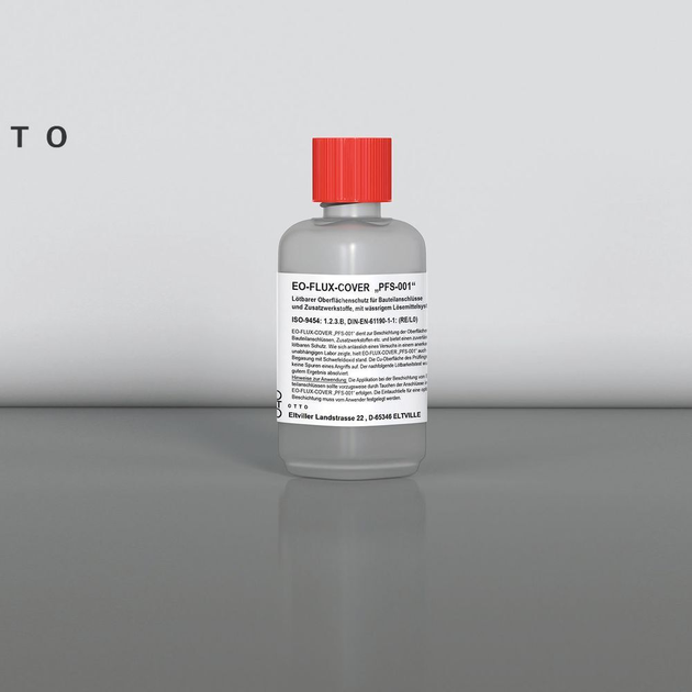 Flux cover provides surface protection