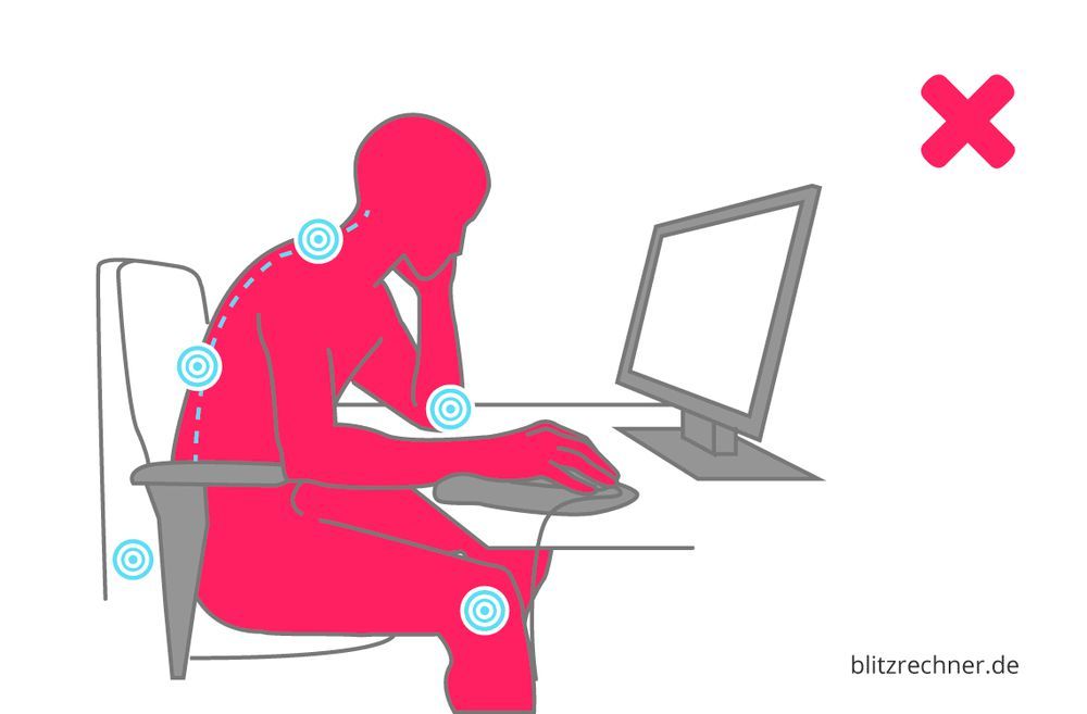 Acht Tipps für das perfekte ergonomische Sitzen