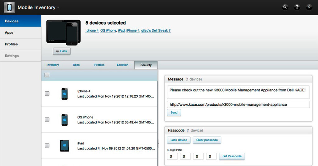 Dell-Lösung fürs Mobile Device Management