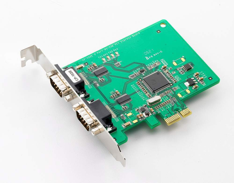 Serial Board mit PCIe-UART-Chip