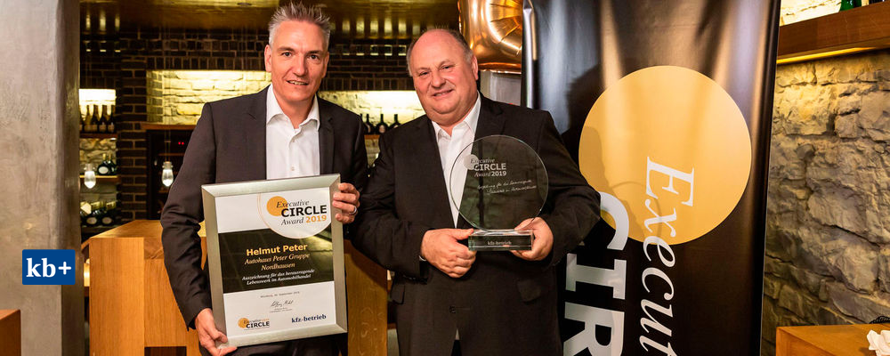 Helmut Peter erhält „Executive Circle Award 2019“