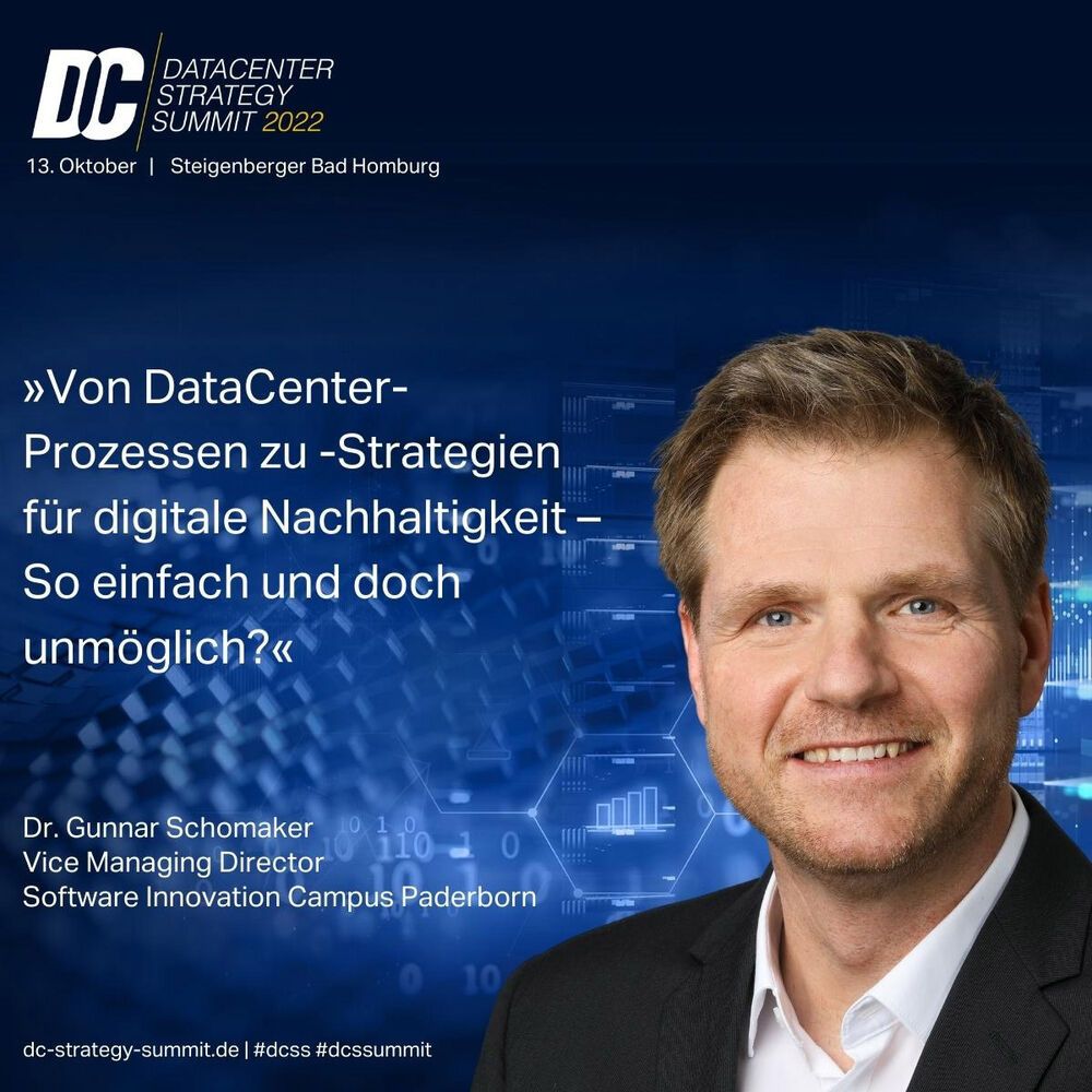 Einladung zum Datacenter Strategy Summit und zu den -Awards: