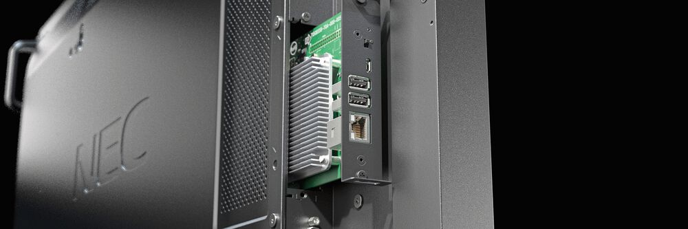 NEC Media Player, basierend auf Raspberry Pi CM4