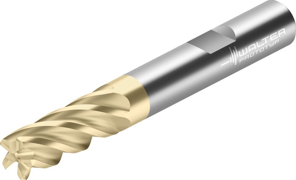 Solid carbide milling cutters for ISO P materials