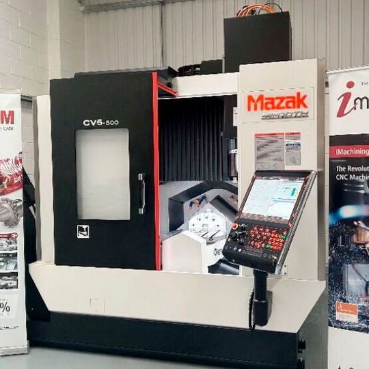 New Mazak CV5-500 arrives at Solid CAM UK Technology Centre