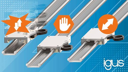 Nouvelle fonction de blocage pour le chariot linéaire igus