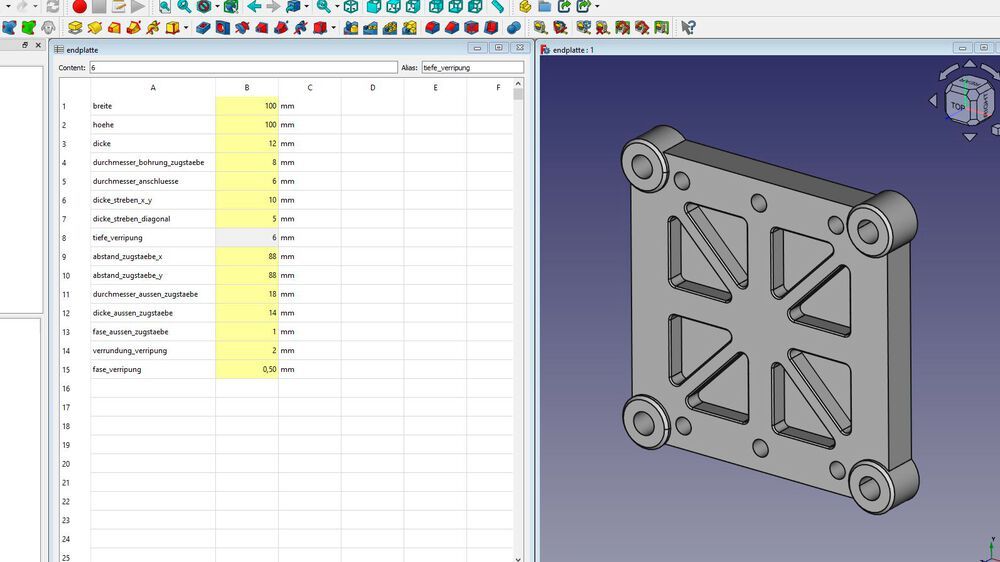 How to Design with FreeCAD—A Practical Example
