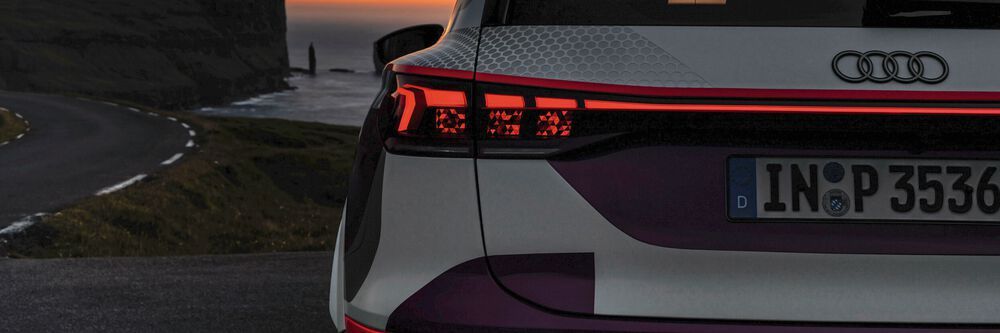 Audi bringt zweite OLED Heckleuchten Generation | Audi Q6 e-tron