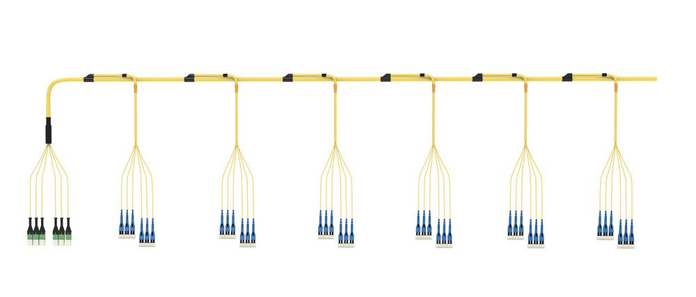 Vorab konfektioniertes Edge Distribution System von Corning