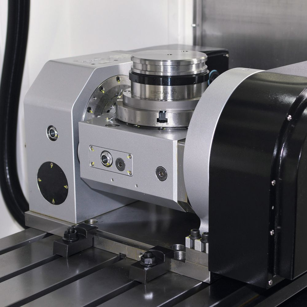 Five-axis rotary tables offer flexibility and accuracy