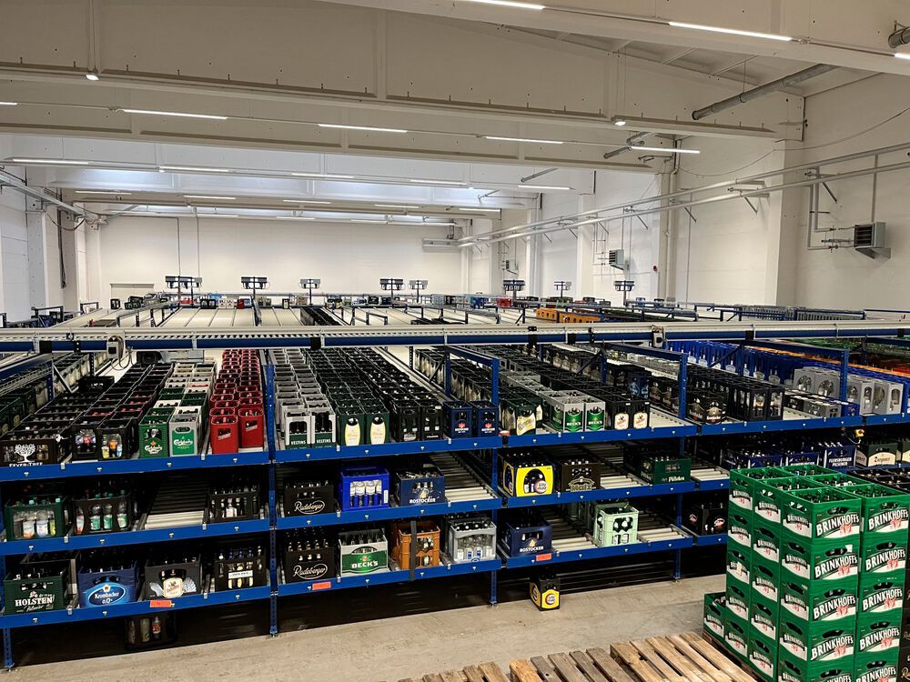 Variantenreiche Leergutlogistik klappt jetzt ohne Platznot