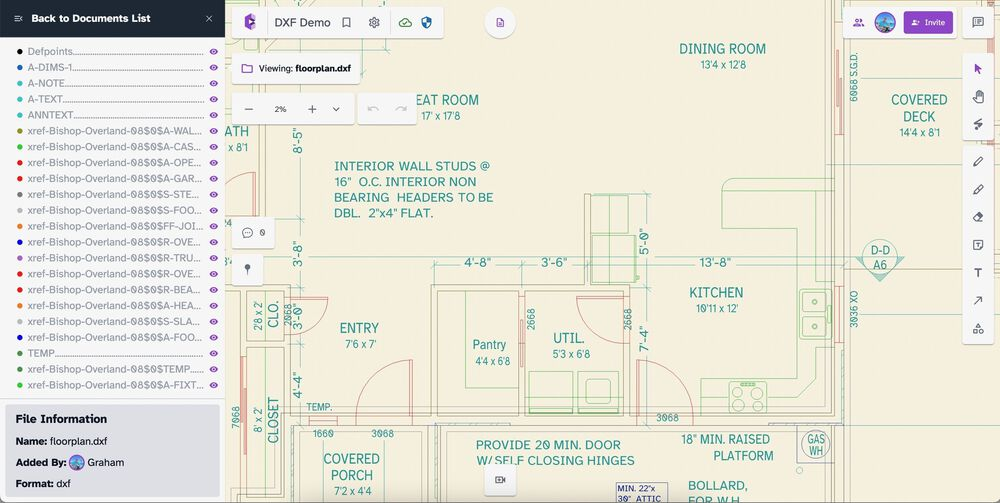 CAD Chat's New Update: Introducing 2D CAD Features & Native DXF Support