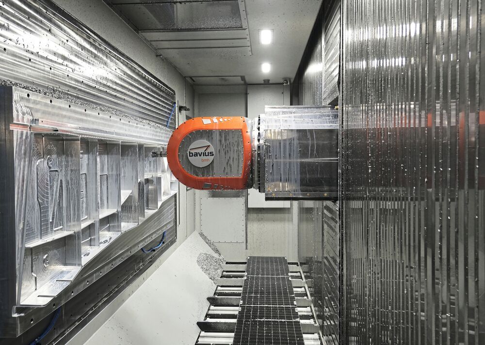 Mapal & Bavius manufacture AeroCell aluminum component in 10 hours