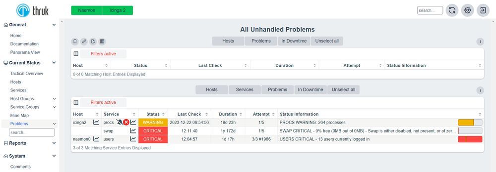 Netzwerkgeräte mit Naemon und Thruk überwachen || Bild 3 / 3