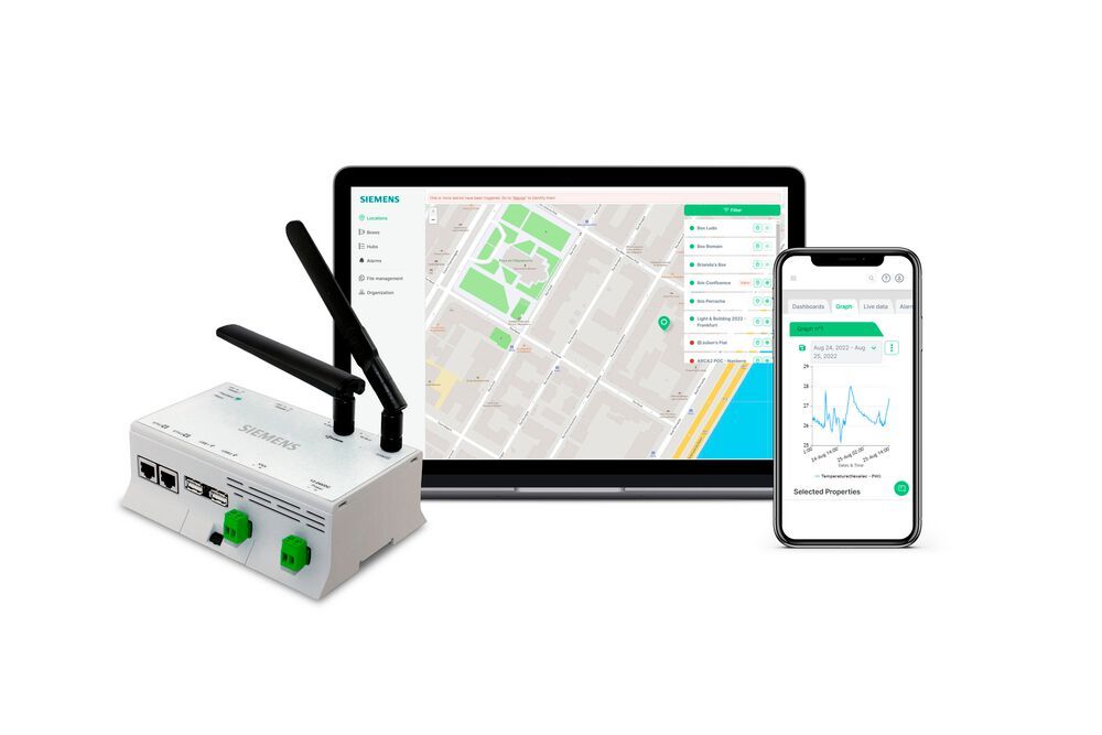 Intelligente IoT-Lösung für den Einsatz in kleineren Gebäuden
