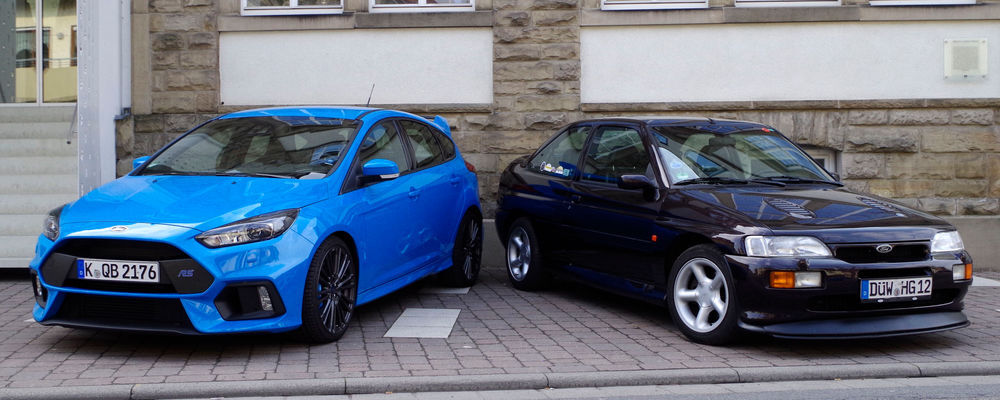 Ford Escort RS Cosworth vs. Focus RS