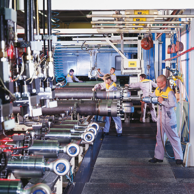 Liebherr-Components Kirchdorf für Hydraulikzylinderbereich zuständig