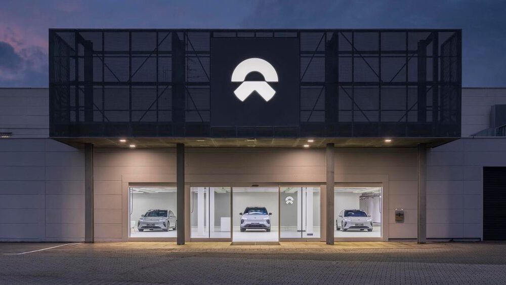 Nio-Hub in Weiterstadt eröffnet