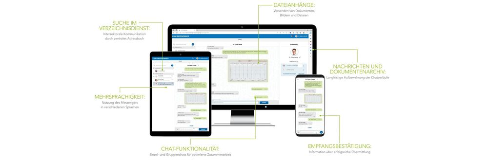 gematik zertifiziert TI-Messenger von CGM