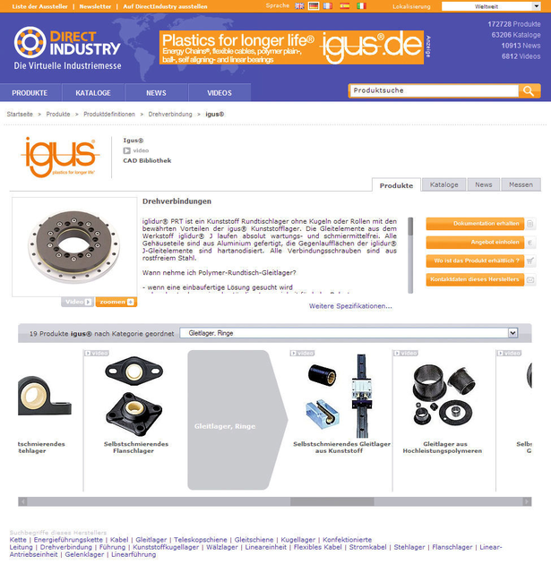Direct Industry gestaltet Website neu