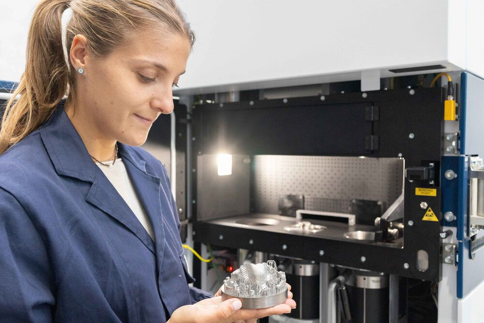 Turbo-3D-Druck von Zahnprothesen