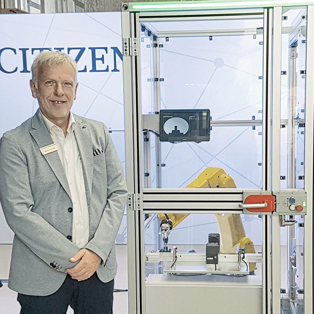 Citizen stellt neues Geschäftsfeld «Automation» vor