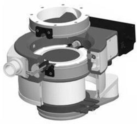 Passivklappe für sauberen Transfer