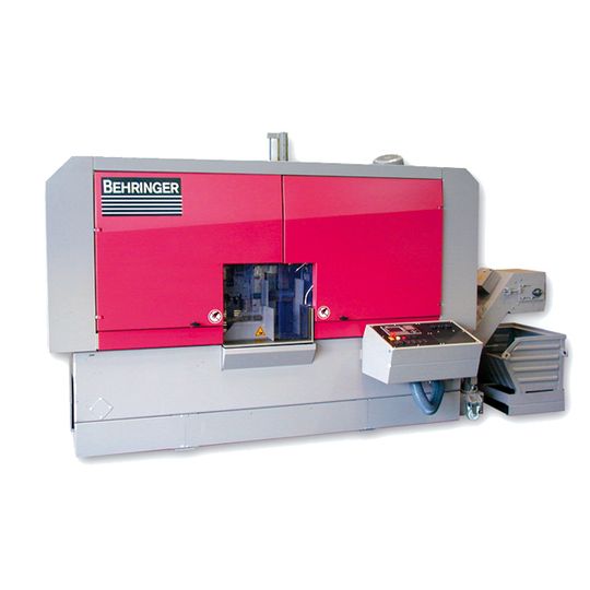 Bandsäge ist Spezialistin für Aluminium