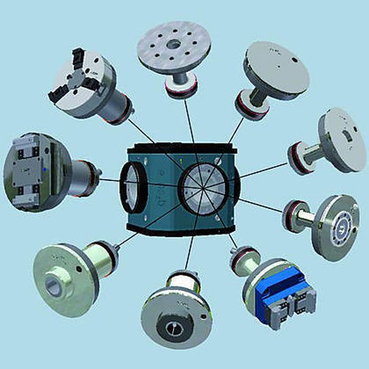 Module eines Spannsystems sind einzeln ansteuerbar