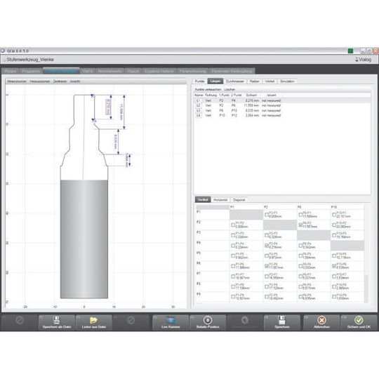 Neue Software für die Werkzeugmessung
