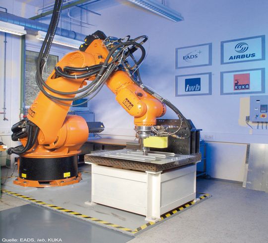 Reibrührschweissen mit Roboter hat Potential