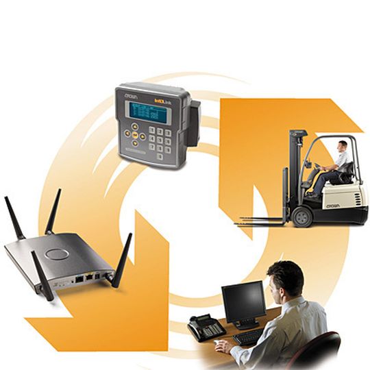 Crown stellt Hubwagen-Serie mit Fahrerstand und Flottenmanagementlösung vor