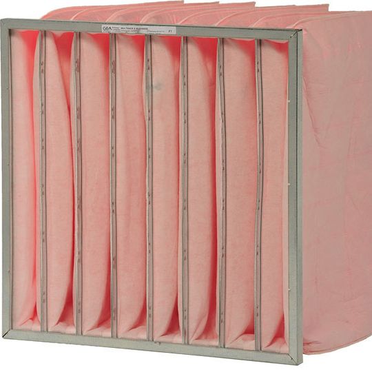 Schwer entflammbare Filter für Lüftungsanlagen