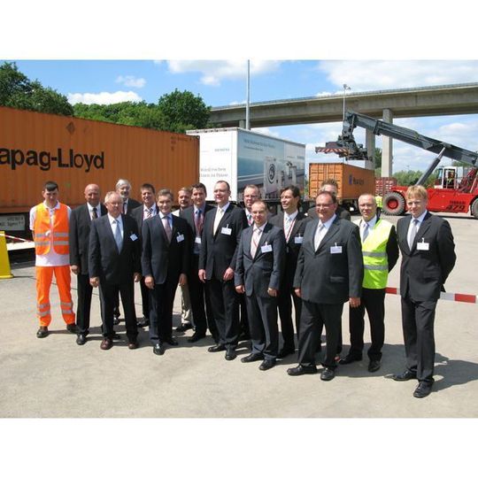 BSH-Container-Terminal gemeinsam mit DHL eröffnet