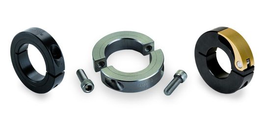 Vielseitige Maschinenelemente: Klemm- und Stellringe