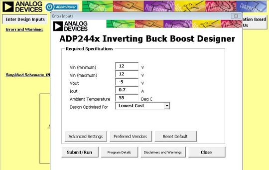 Negative Spannungen mit invertierenden Buck-Boost-Wandlern erzeugen
