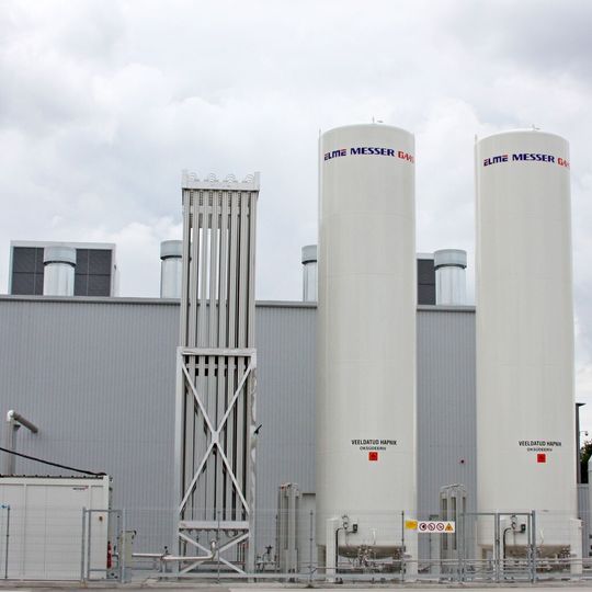 Messer investiert in neue Sauerstoffproduktionsanlage in Estland