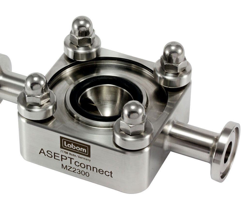 Aseptic Clamp-Anschluss – weg mit dem Totraum