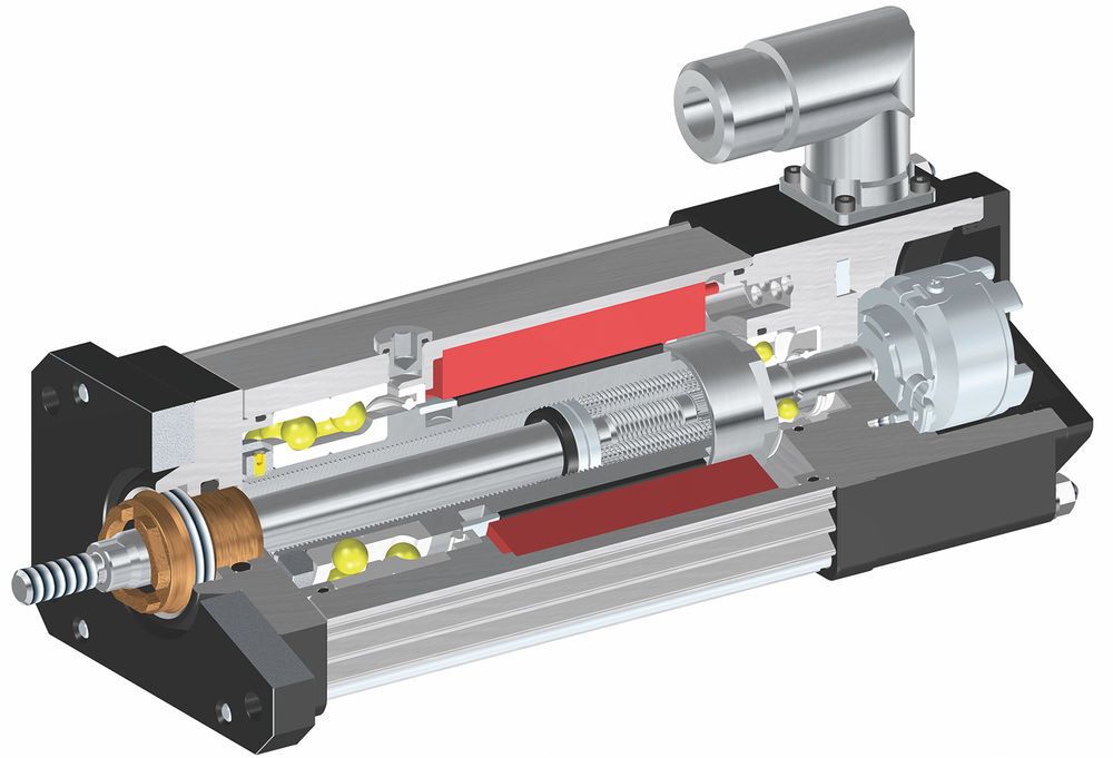 Nouveaux actionneurs linéaires avec vis à rouleaux