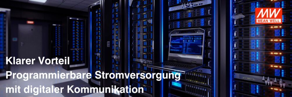 Programmierbare Stromversorgung mit digitaler Kommunikation