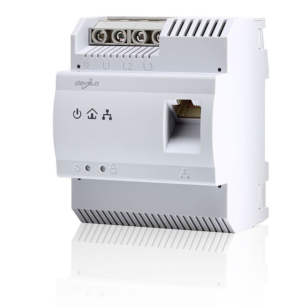 dLAN-Hutschienenadapter für Smart-Home- und Smart-Metering-Anwendungen