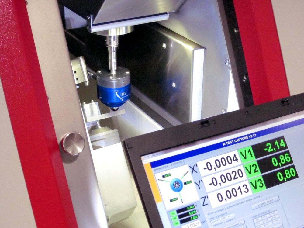 Maschinenkalibrierung mit dem R-Test Messsystem