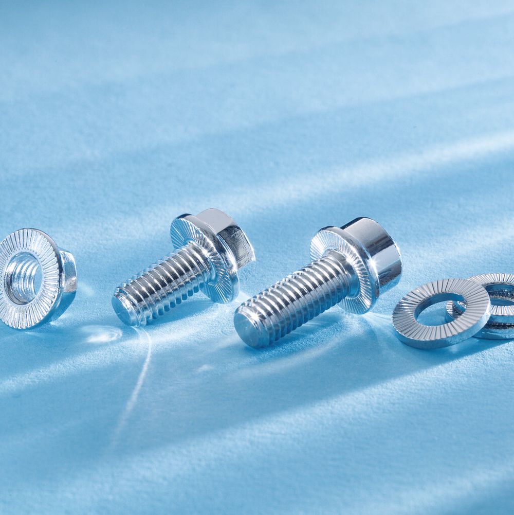 Ripp Lock als Schrauben und Muttern erhältlich