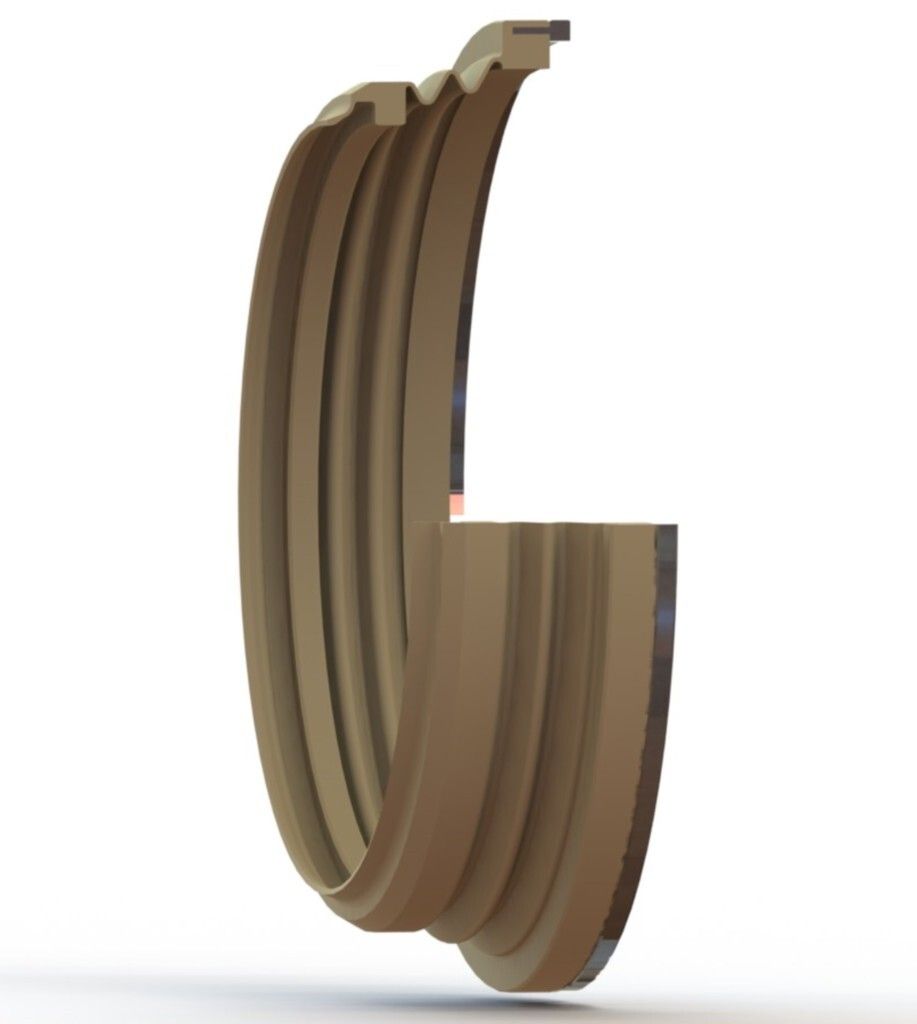 Neuer PTFE-Wellendichtring mit flexiblem Faltenbalgelement