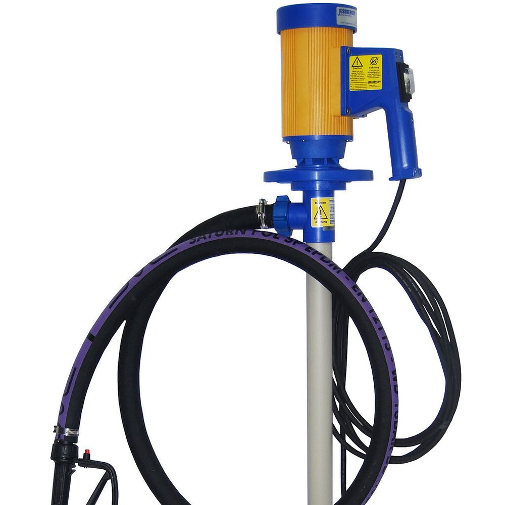 Elektrische und pneumatische Fasspumpen für aggressive Reiniger