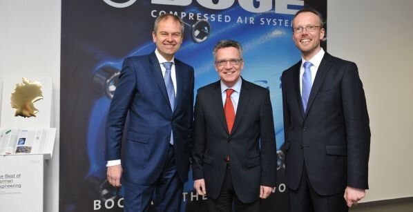 Boge eröffnet mit Spitzenpolitikern Komponentenwerk in Sachsen